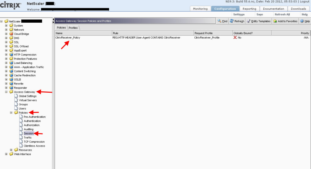 How to setup your Citrix NetScaler (Access Gateway) and Web Interface ...