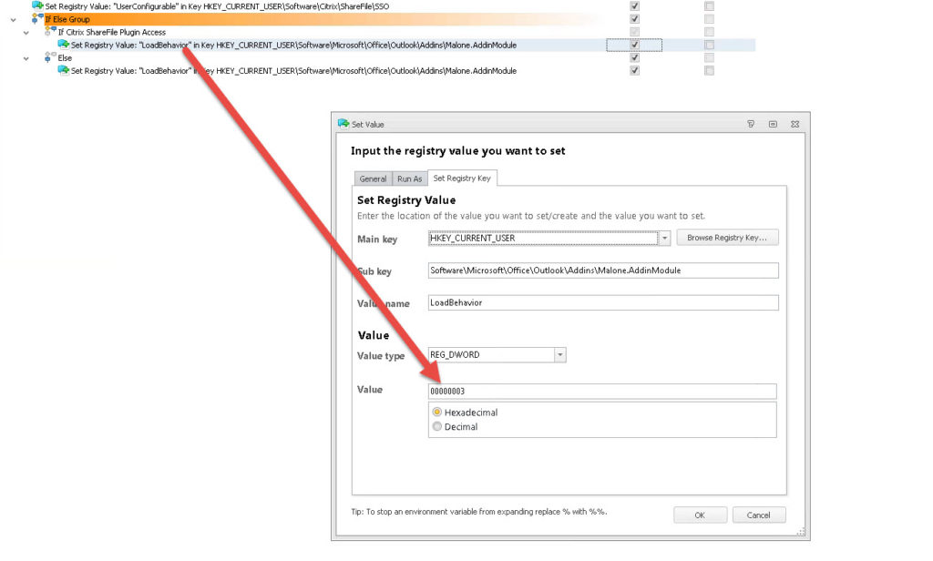 Deploying the Citrix ShareFile Outlook Plugin using AppSense ...