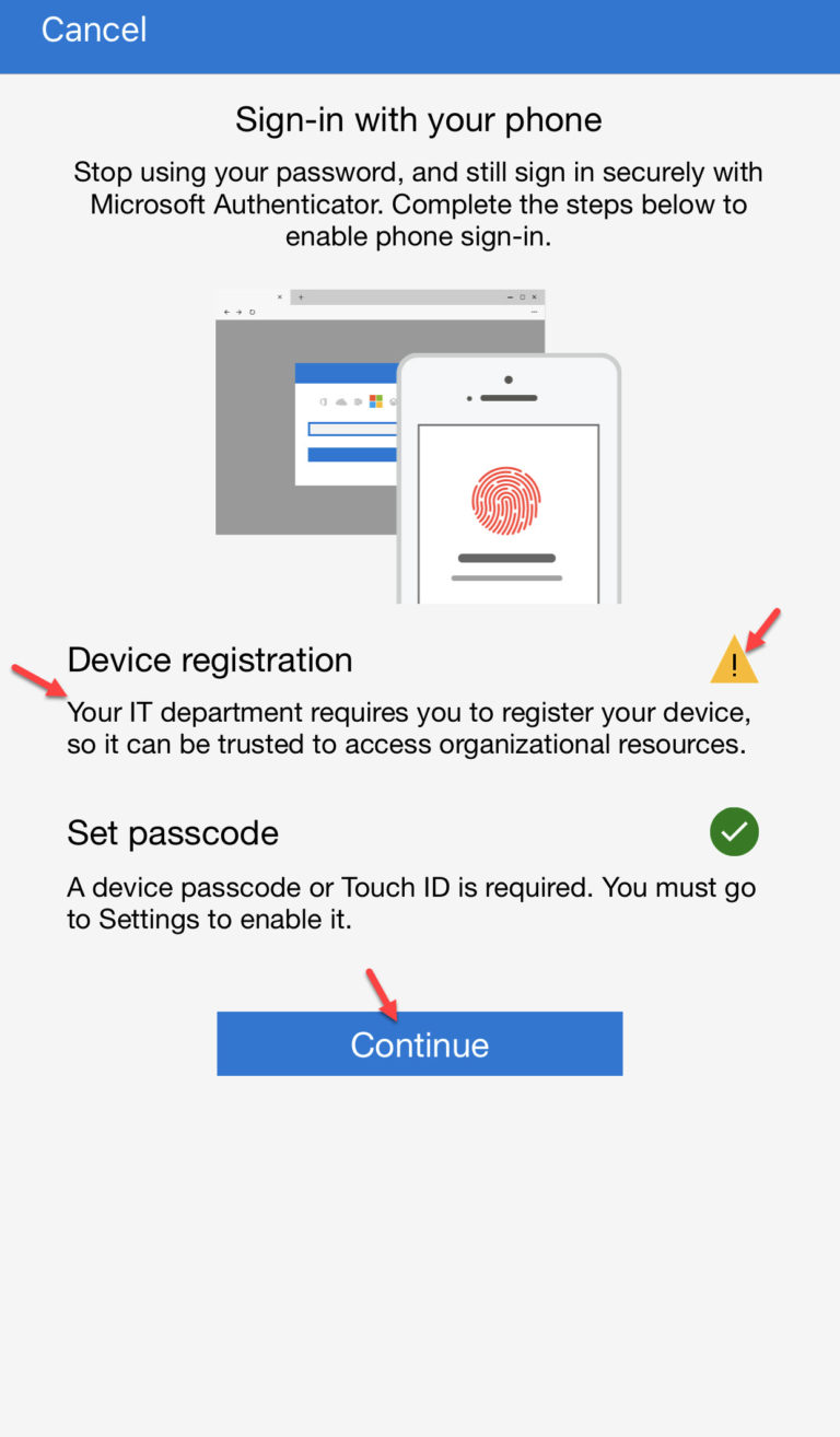 How to setup password-less phone sign-in authentication with Microsoft ...