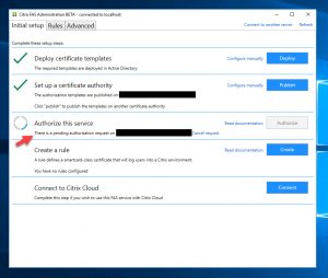 How to use Citrix Cloud enabled Federated Authentication Service (FAS ...