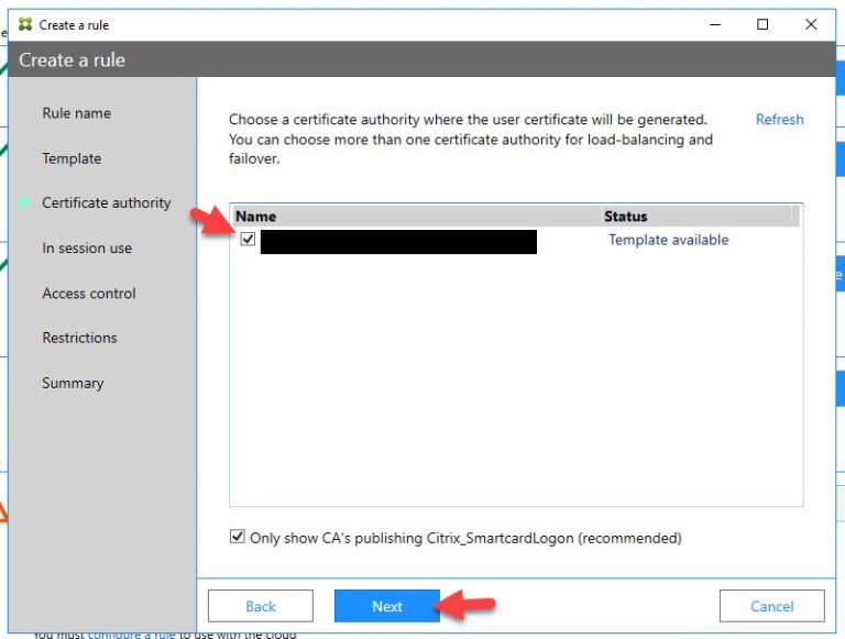 How to use Citrix Cloud enabled Federated Authentication Service (FAS ...