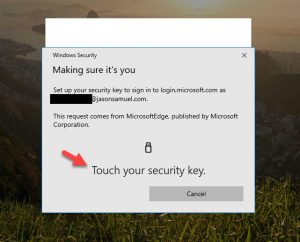 How to enable FIDO2 password-less authentication with Microsoft Azure AD for use with Windows 10 ...