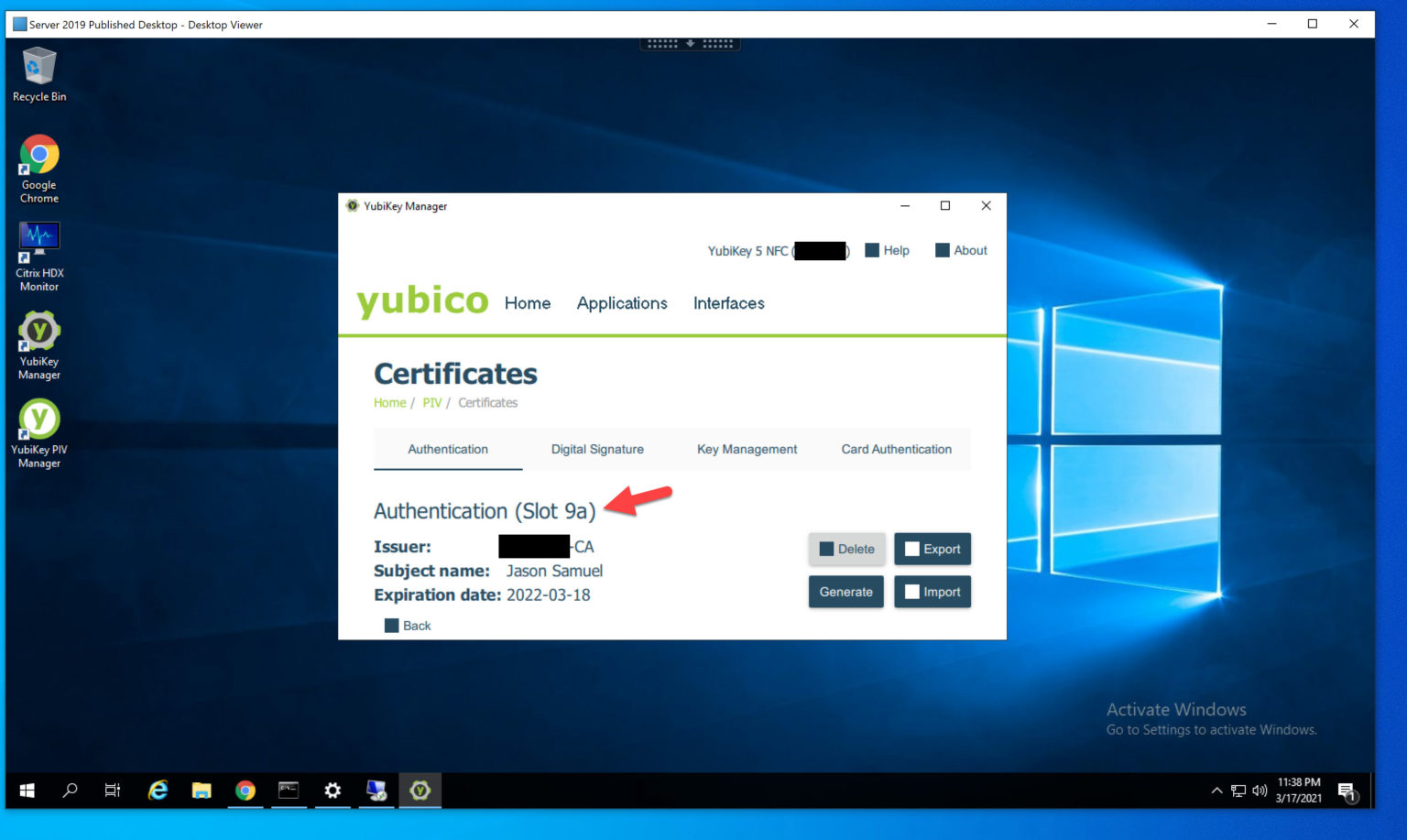 How to allow remote users to enroll smartcard certificates on a YubiKey ...